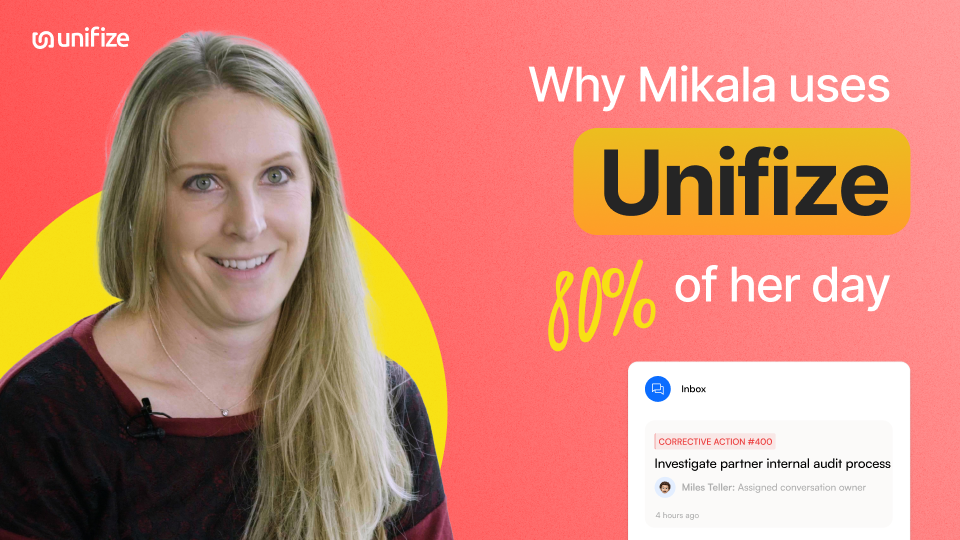 Why Mikala uses Unifize for 80% of her work